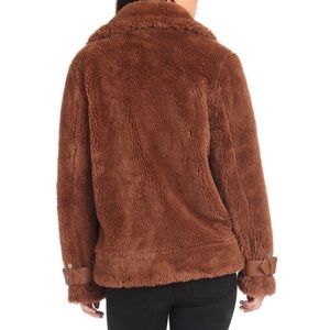 Avec Les Filles | Jackets & Coats | Avec Les Filles Faux Fur Teddy ...